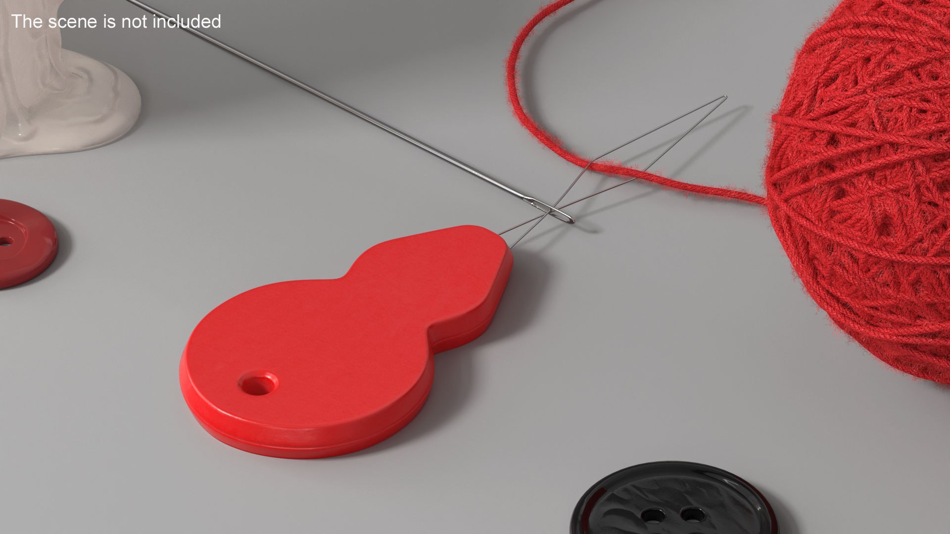Needle Threader Red 3D Model - TurboSquid 2388992