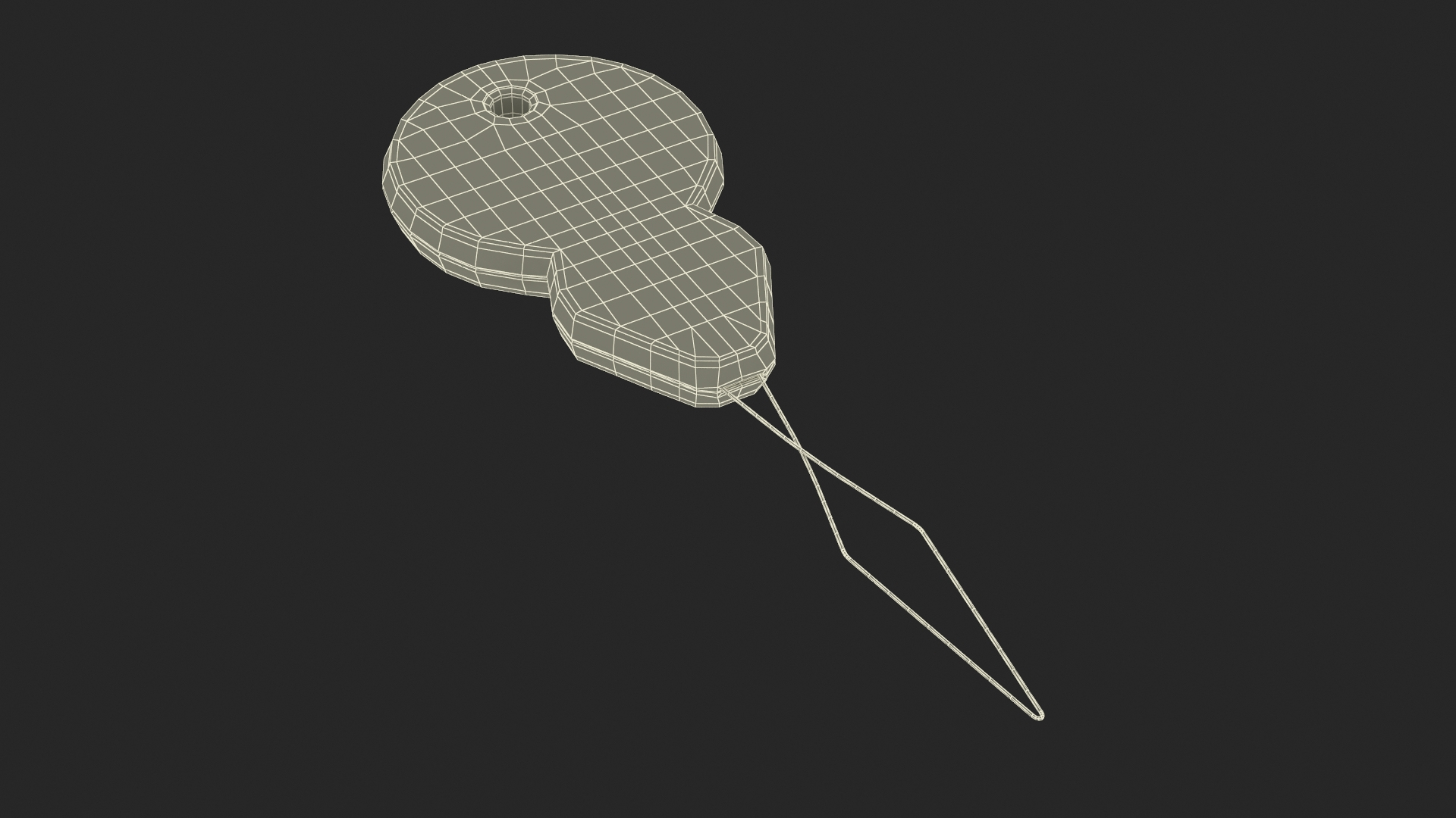 Needle Threader Red 3D Model - TurboSquid 2388992