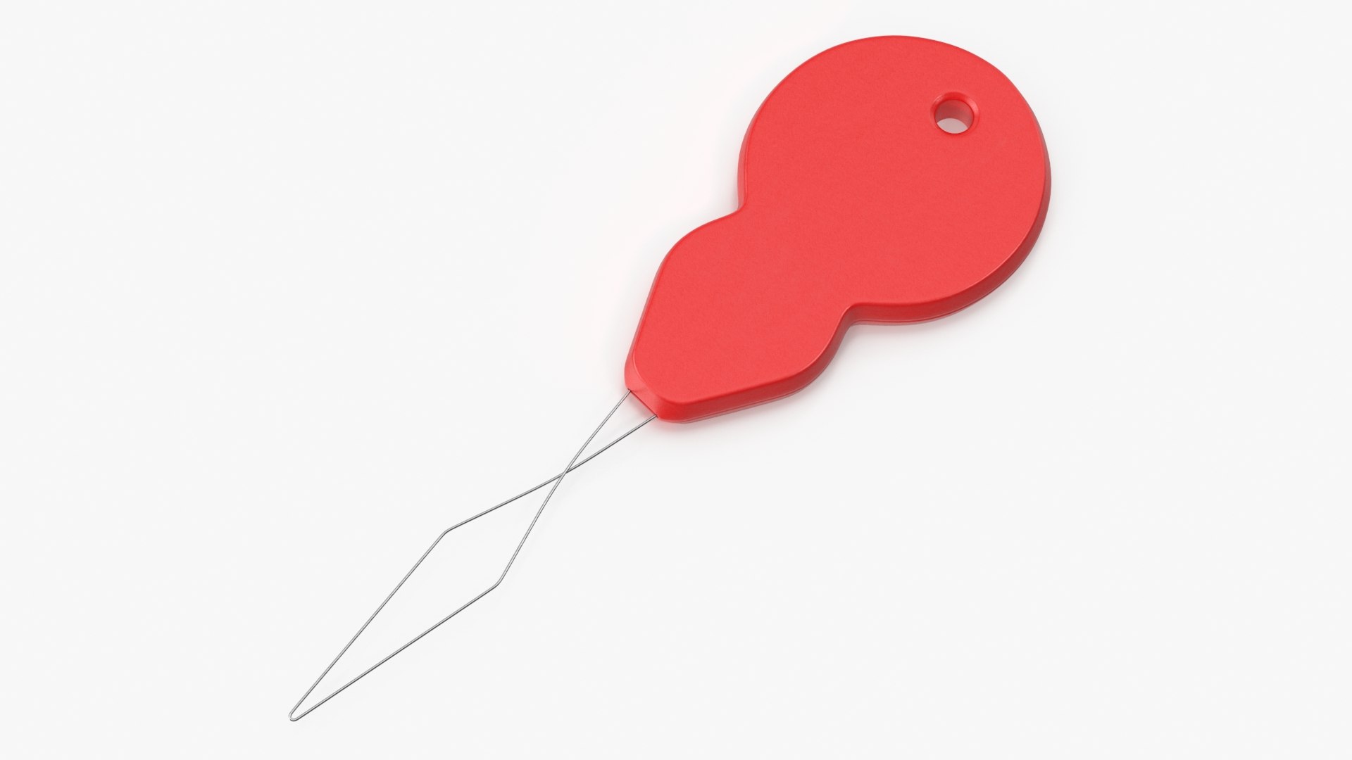 Needle Threader Red 3D Model - TurboSquid 2388992