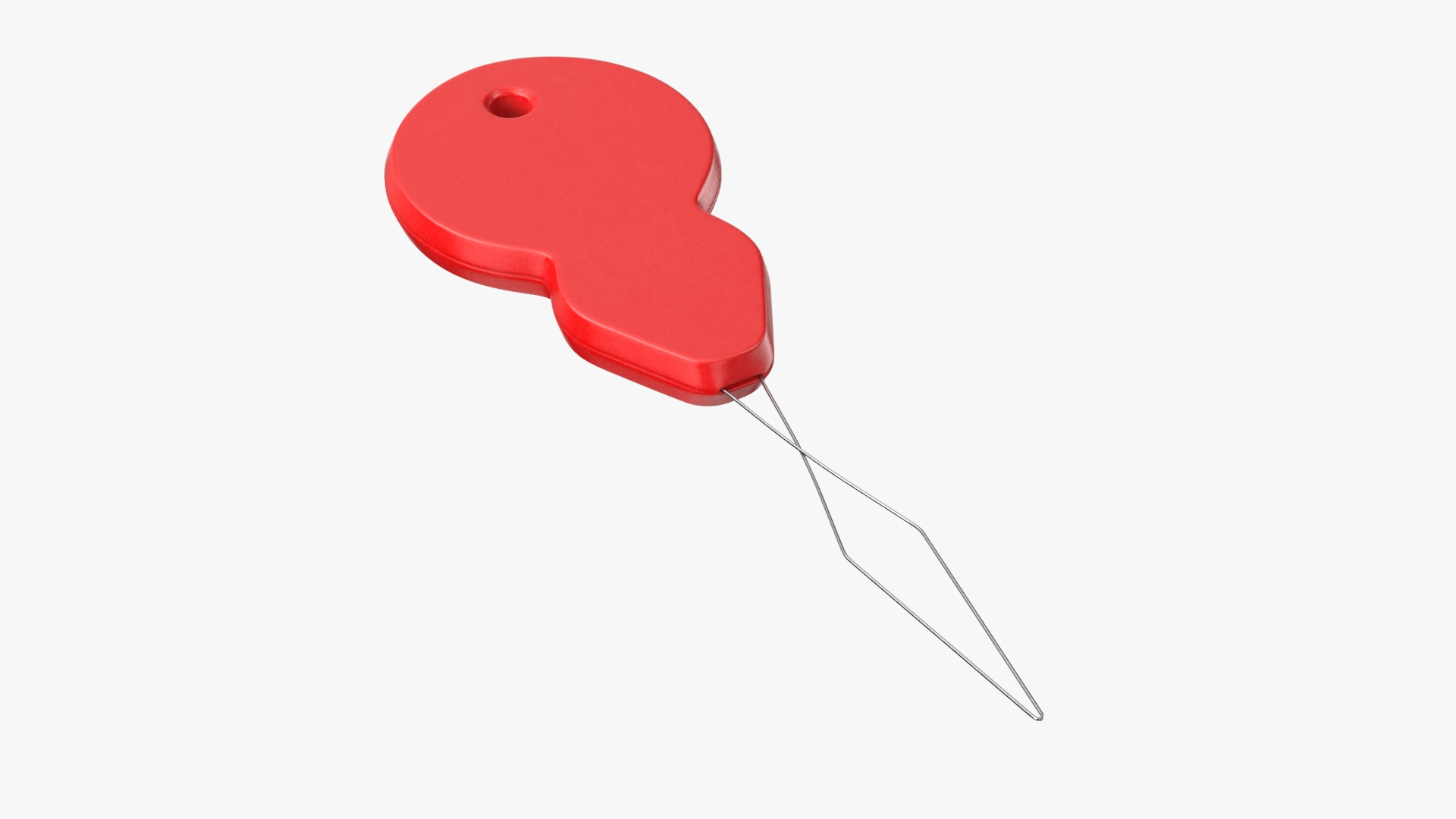 Needle Threader Red 3D Model - TurboSquid 2388992