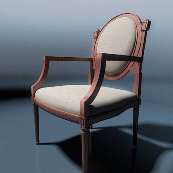classic chair 3d model