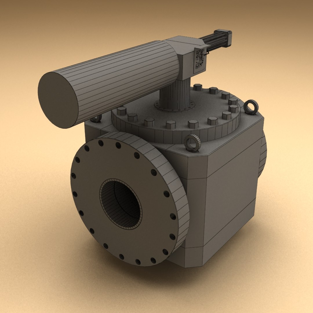 3d Flow Valve