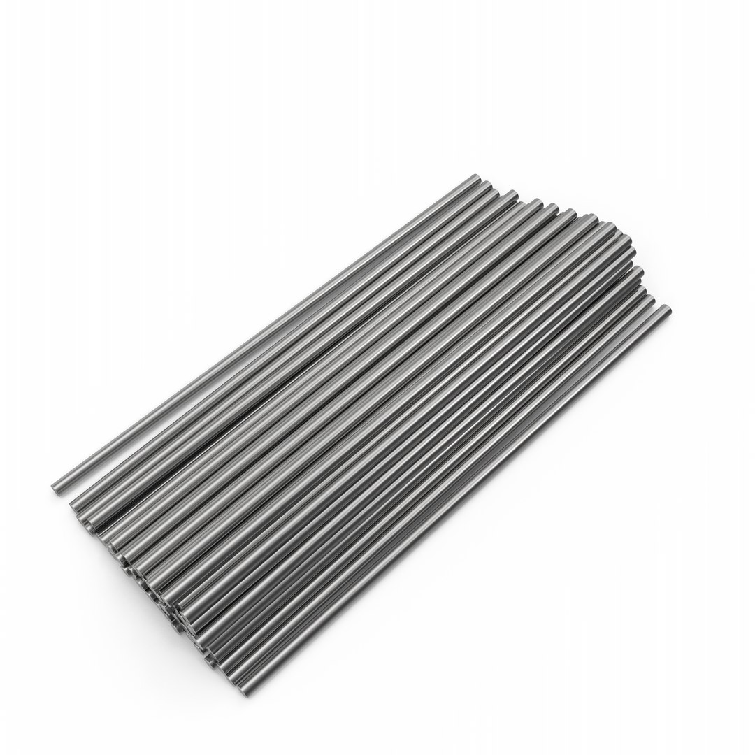 3D Steel Round Bars - TurboSquid 2090860