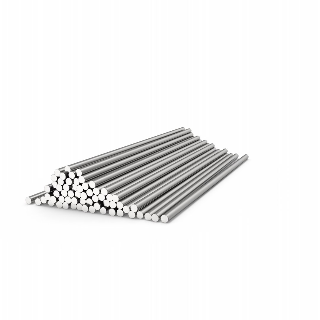 3D Steel Round Bars - TurboSquid 2090860