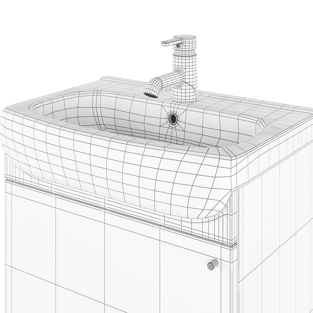 3D Bathroom Furniture Nysjon Ivosjon By Ikea - TurboSquid 2360809