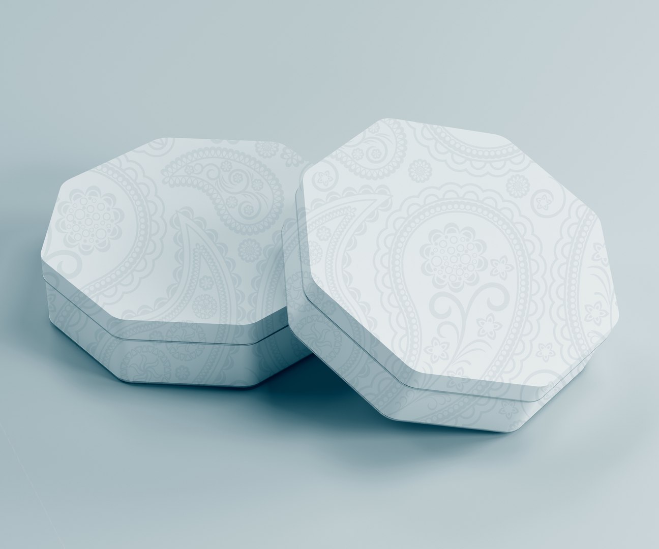 3D Octagon Box - TurboSquid 1838543