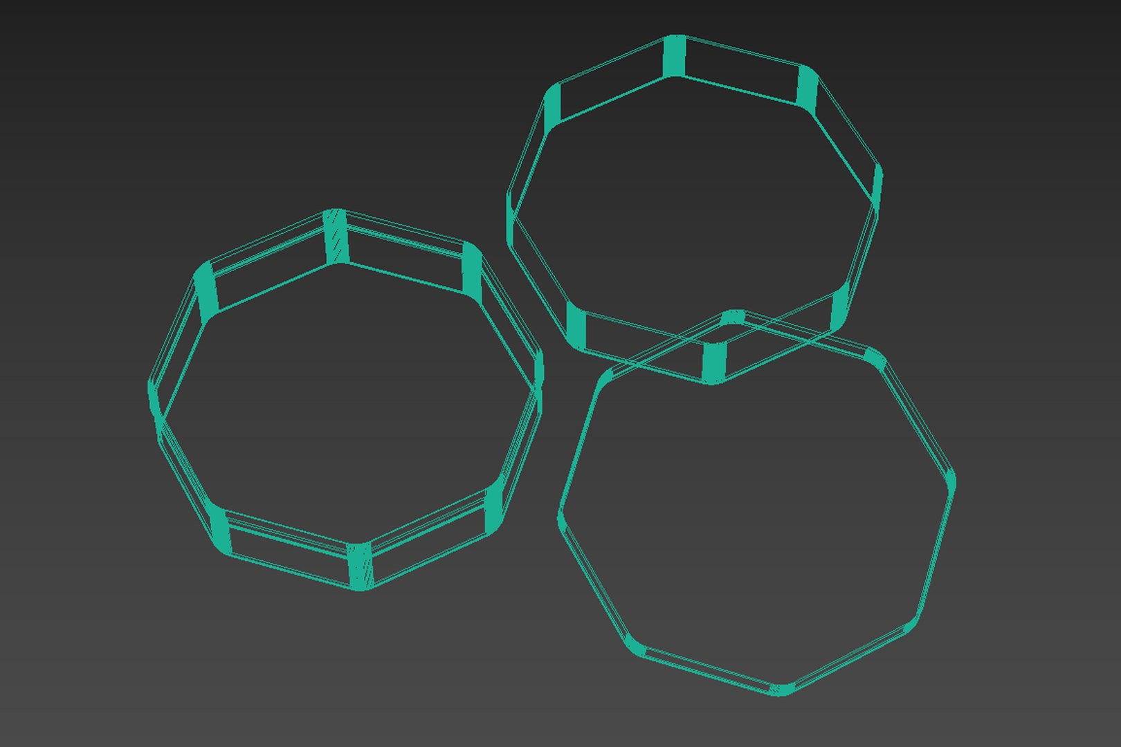 3D Octagon Box - TurboSquid 1838543