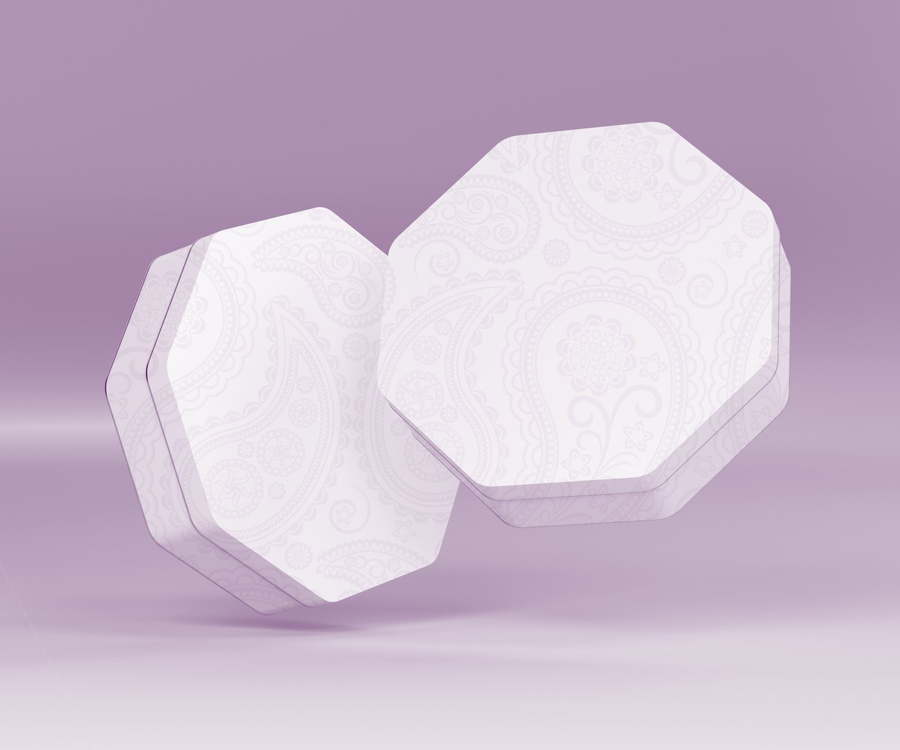 3D Octagon Box - TurboSquid 1838543