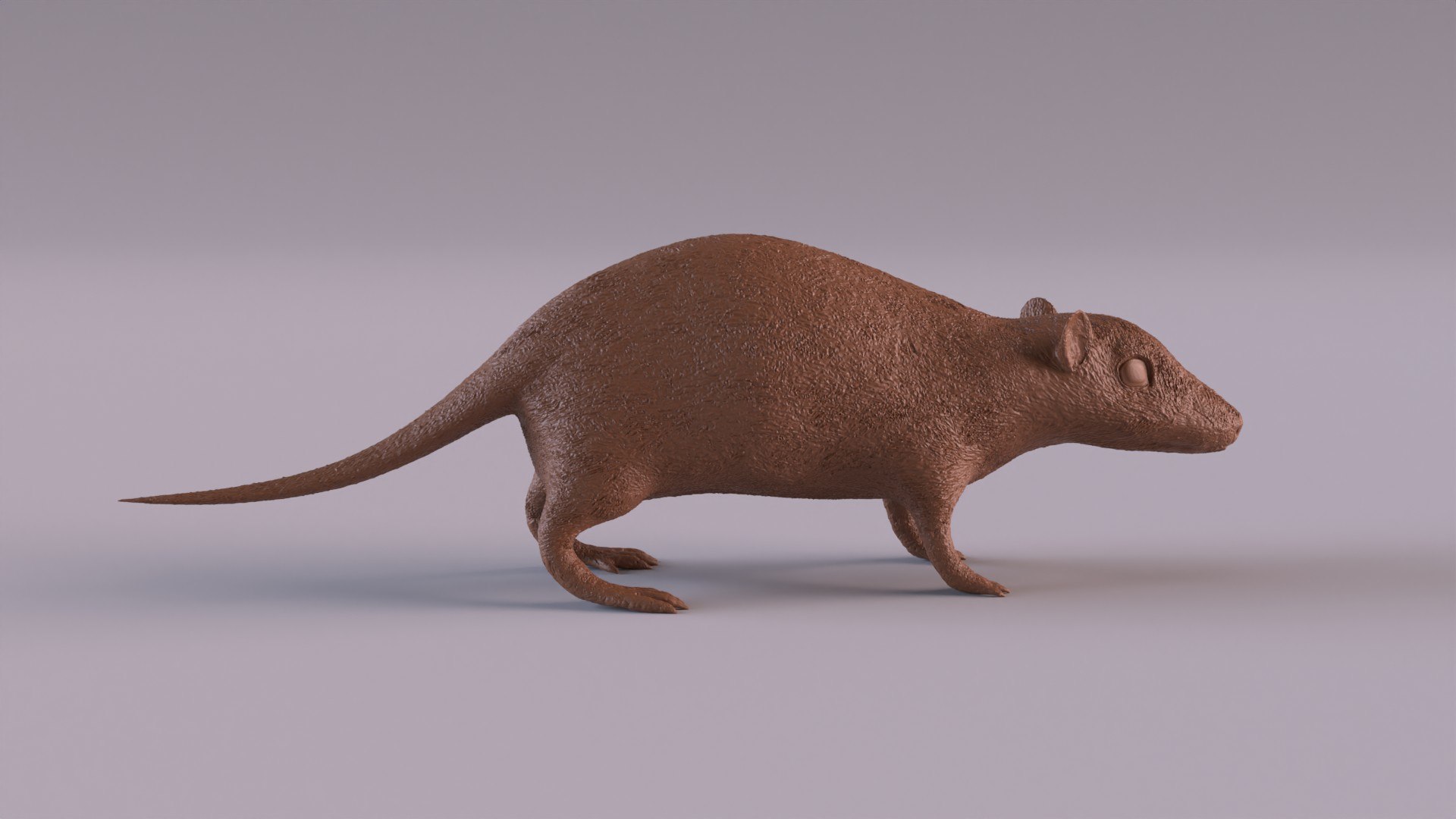3D Model Rat Printable - TurboSquid 1990129
