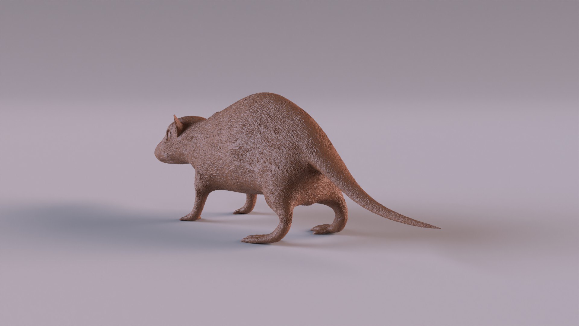 3D Model Rat Printable - TurboSquid 1990129