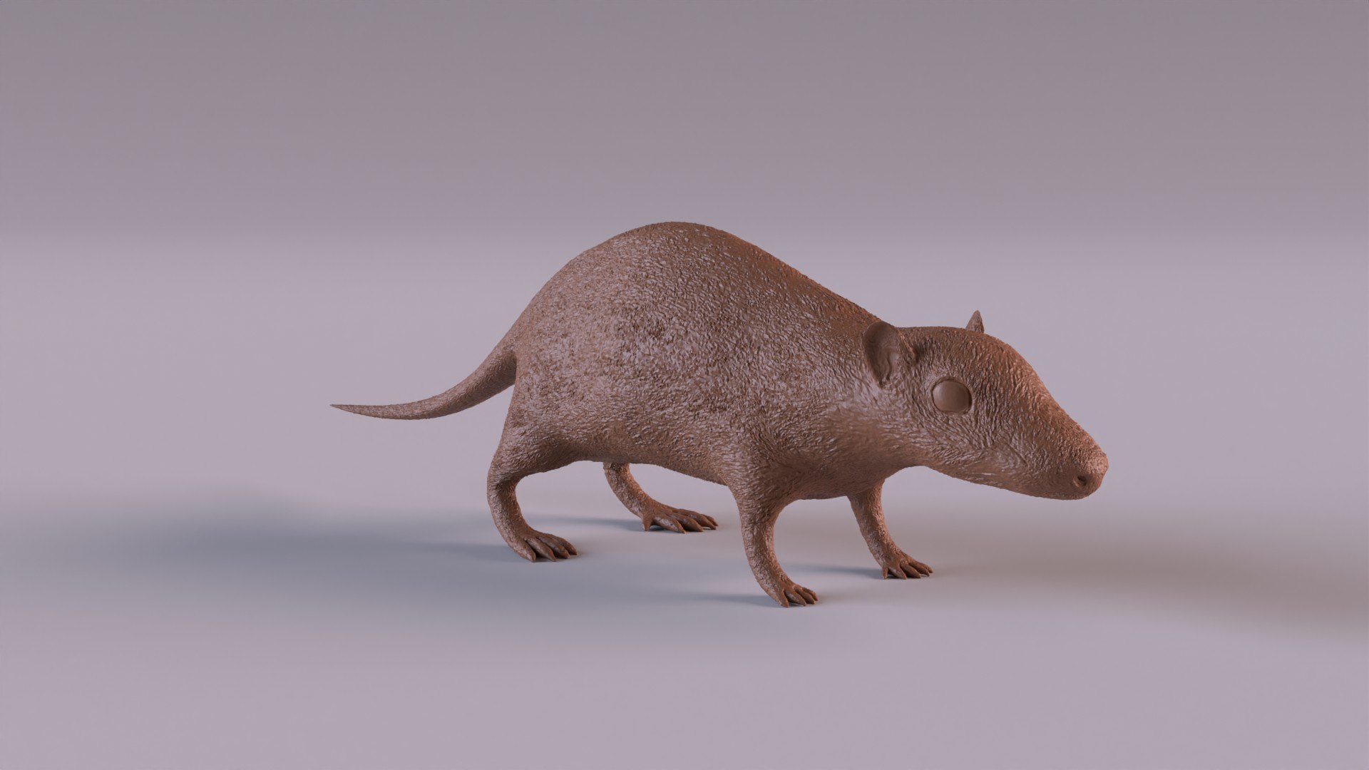 3D Model Rat Printable - TurboSquid 1990129