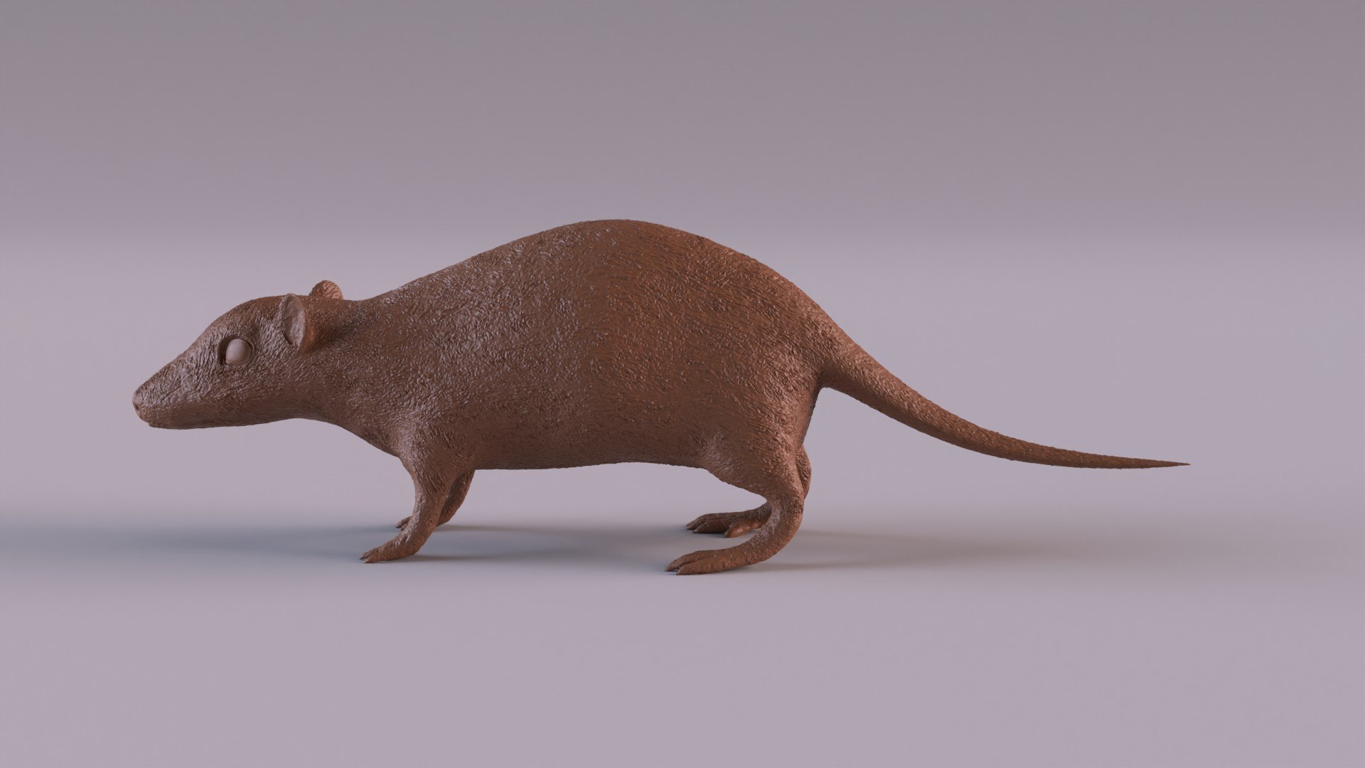 3D Model Rat Printable - TurboSquid 1990129