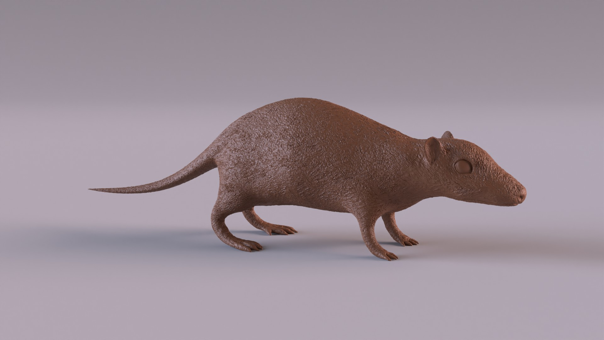 3D Model Rat Printable - TurboSquid 1990129