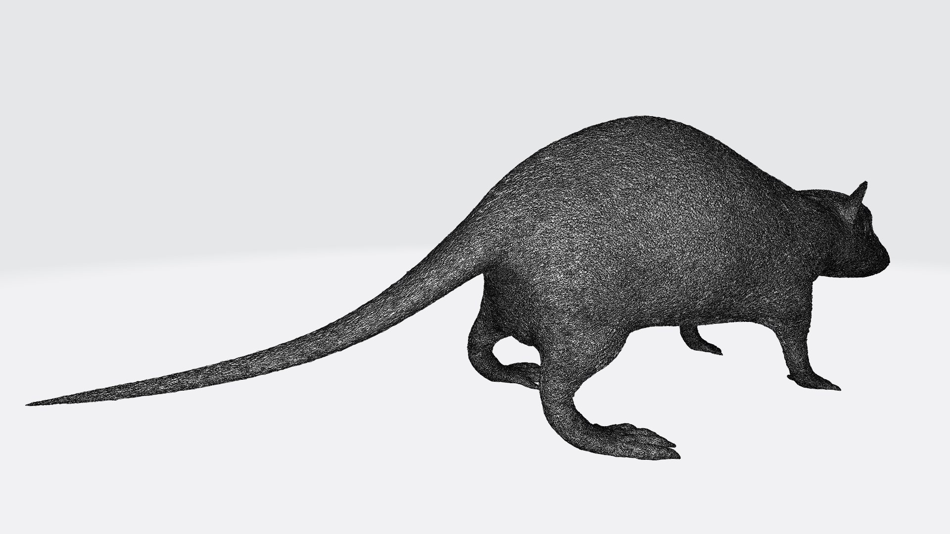 3D Model Rat Printable - TurboSquid 1990129