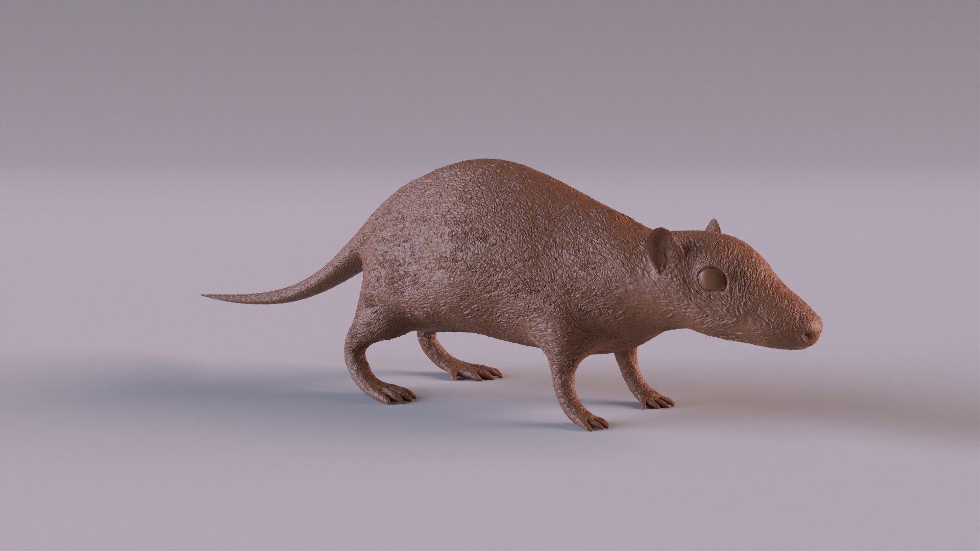 3D Model Rat Printable - TurboSquid 1990129