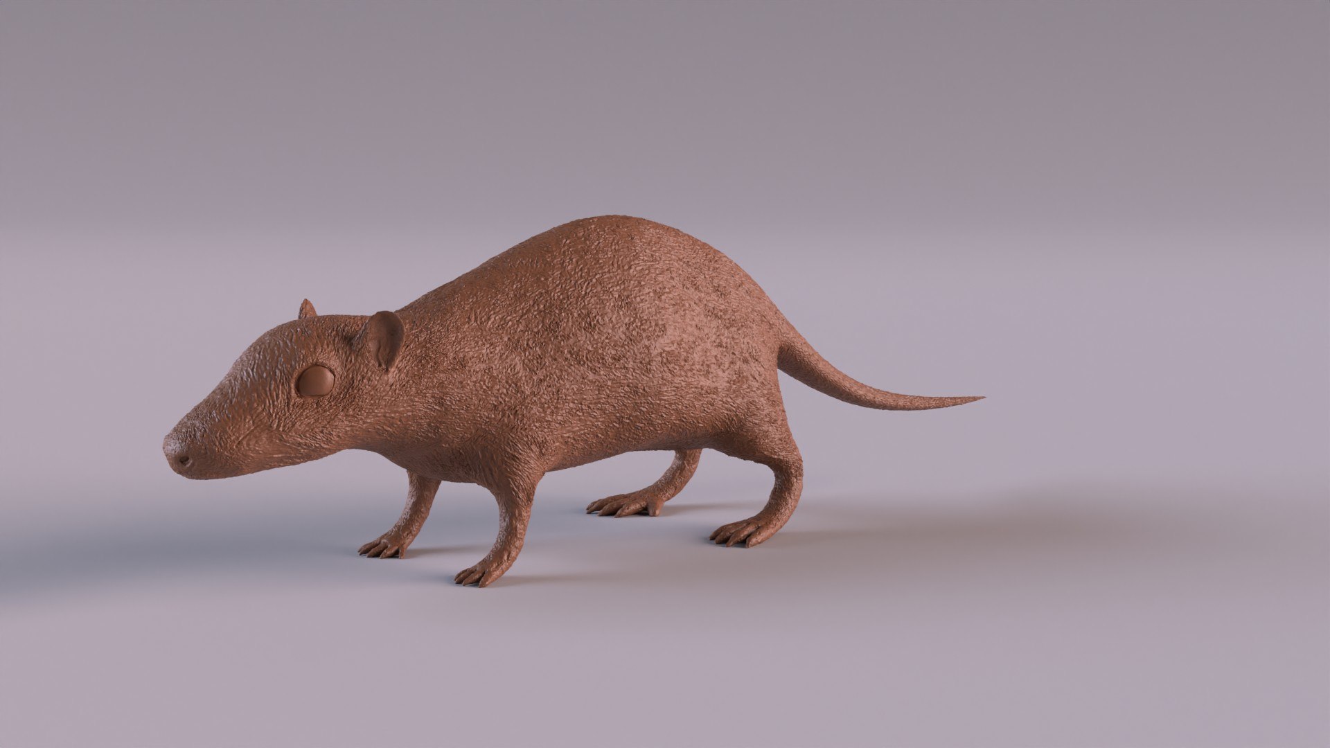 3D Model Rat Printable - TurboSquid 1990129