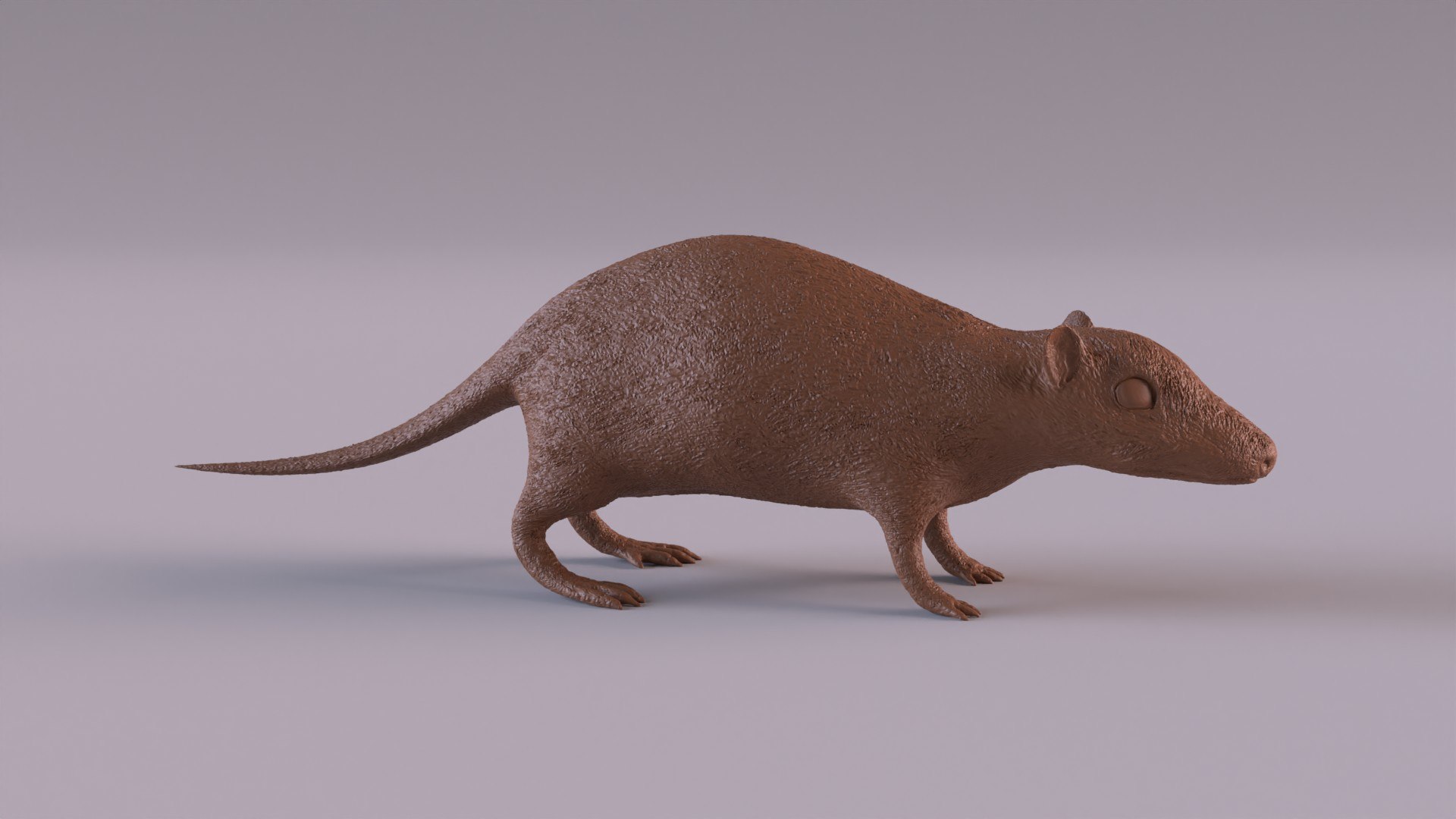 3D Model Rat Printable - TurboSquid 1990129