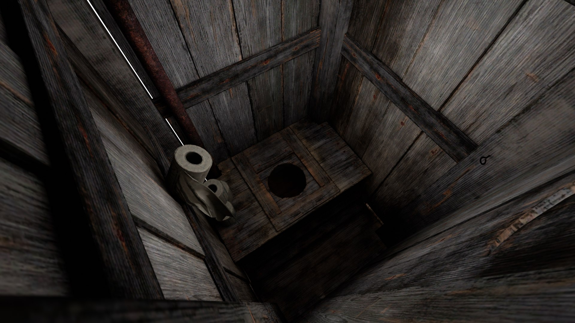 3D Outhouse Model - TurboSquid 2249619