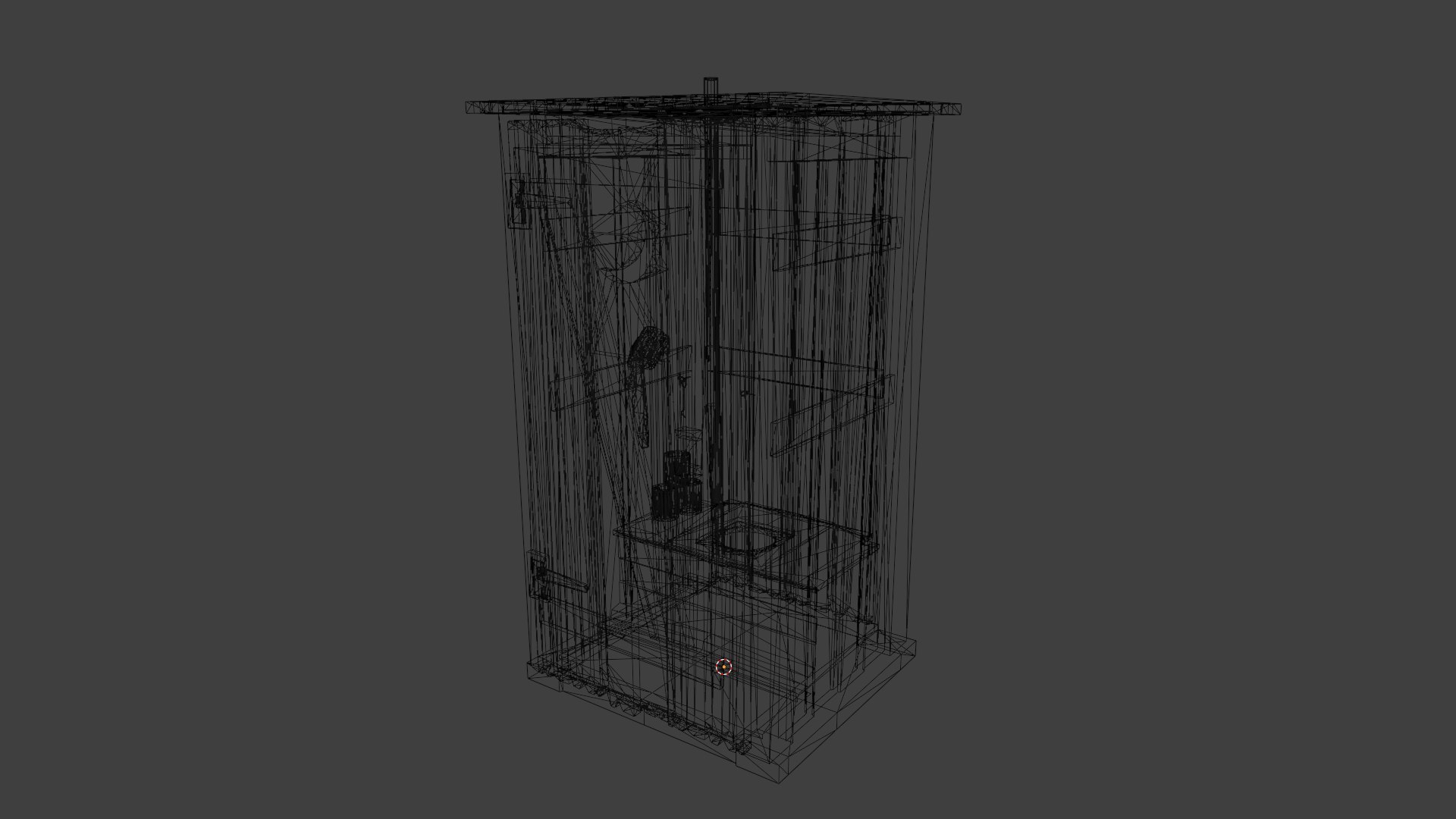 3D Outhouse Model - TurboSquid 2249619