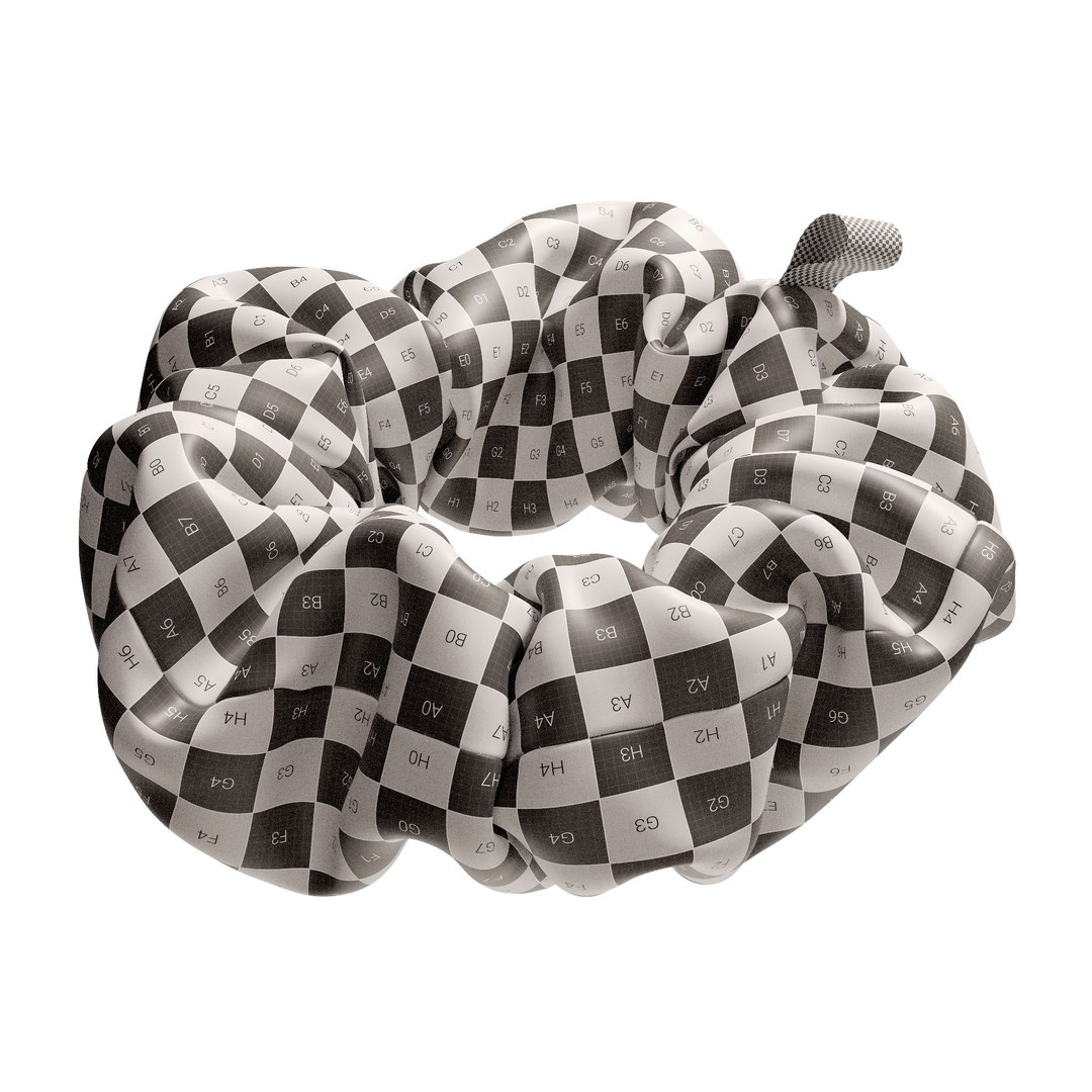 Scrunchie 3D Model - TurboSquid 2056973