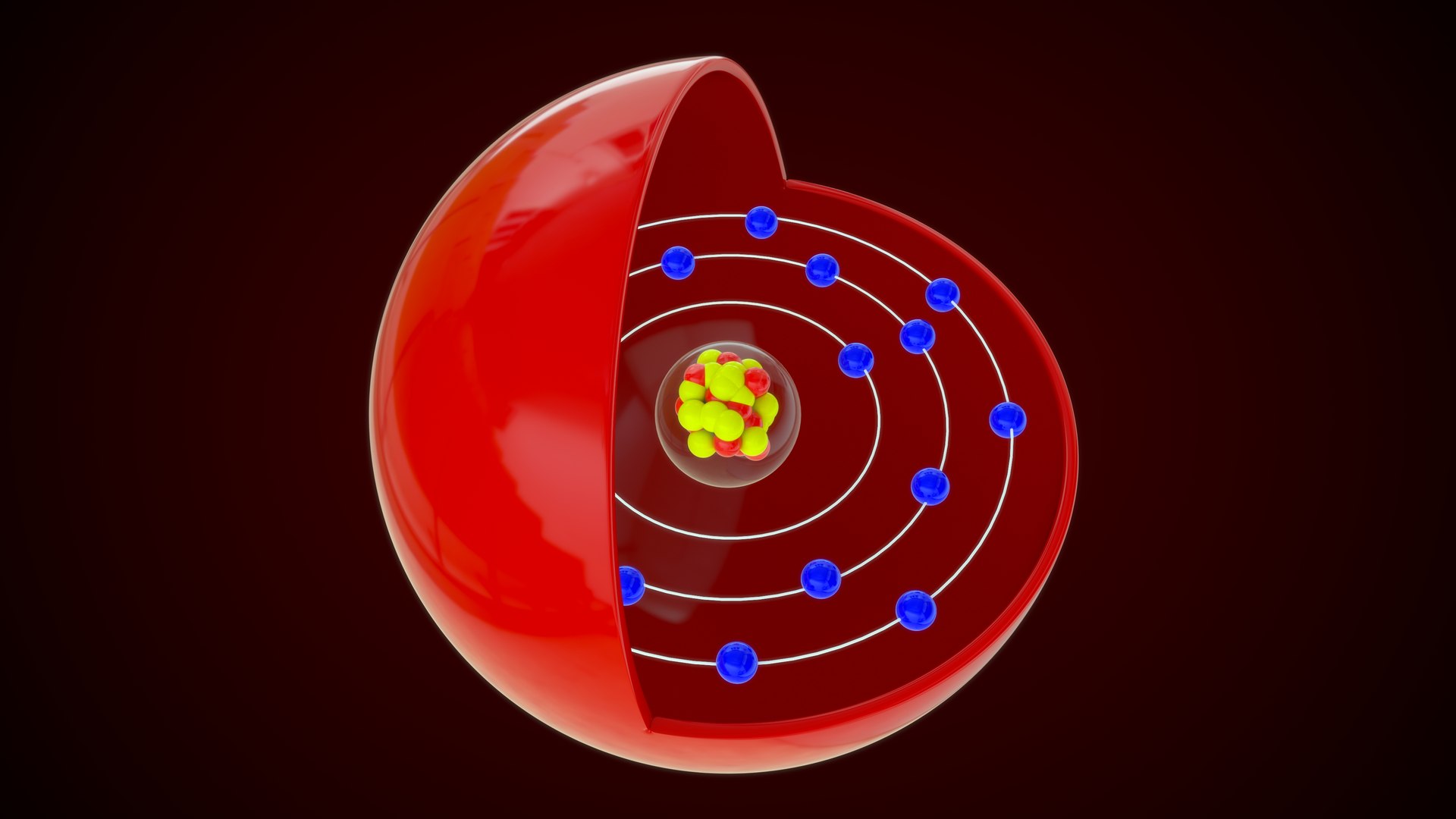 Argon Atom 3D Model - TurboSquid 2132402