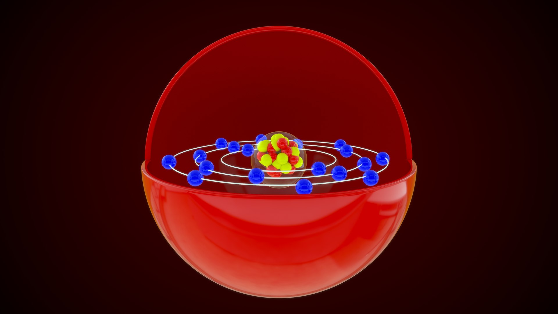 Argon Atom 3D Model - TurboSquid 2132402