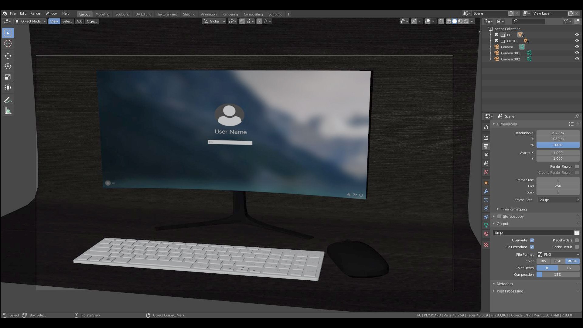 3D Model Computer Desktop - TurboSquid 1471317