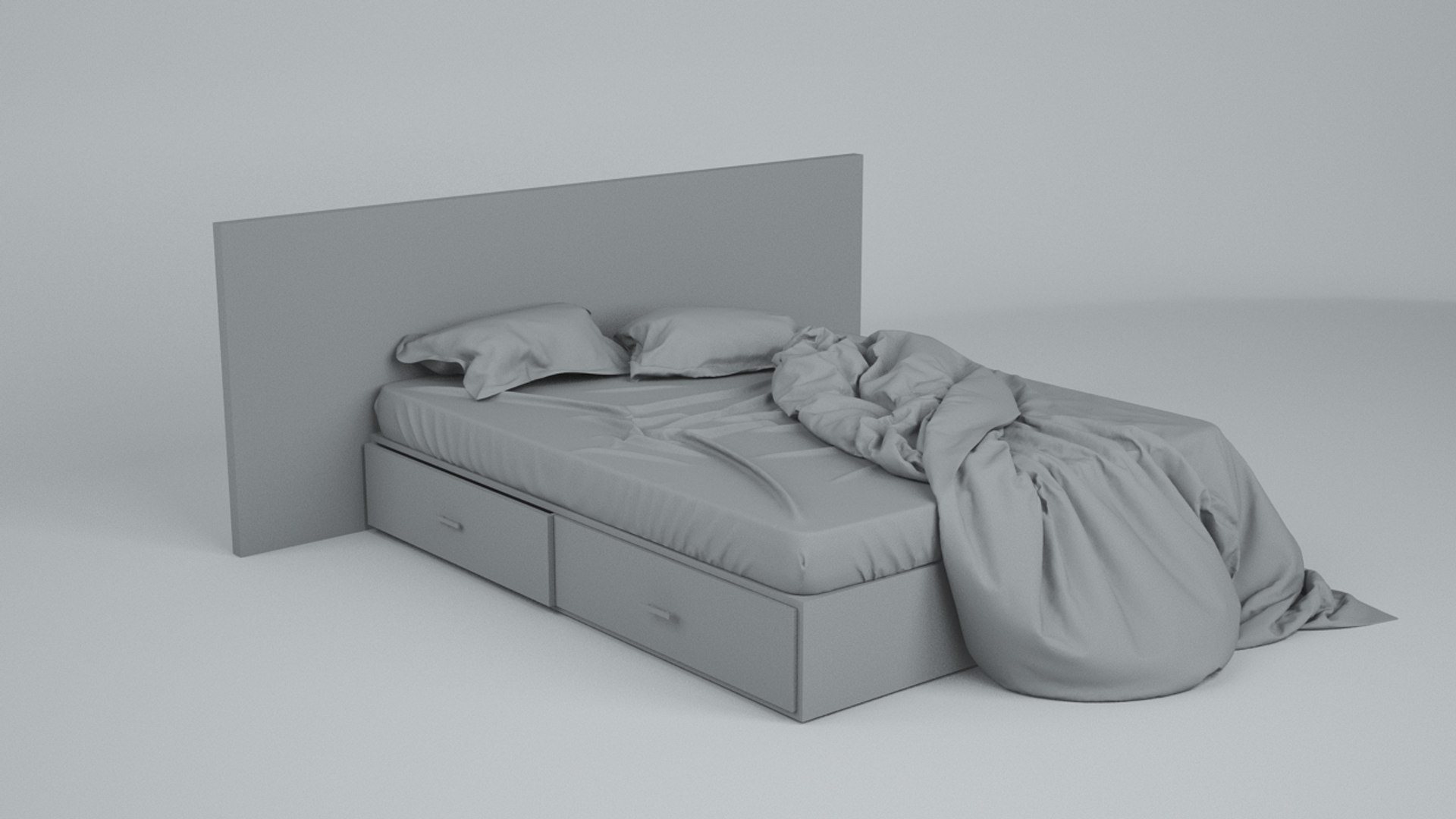 3d Model Bed Sheets