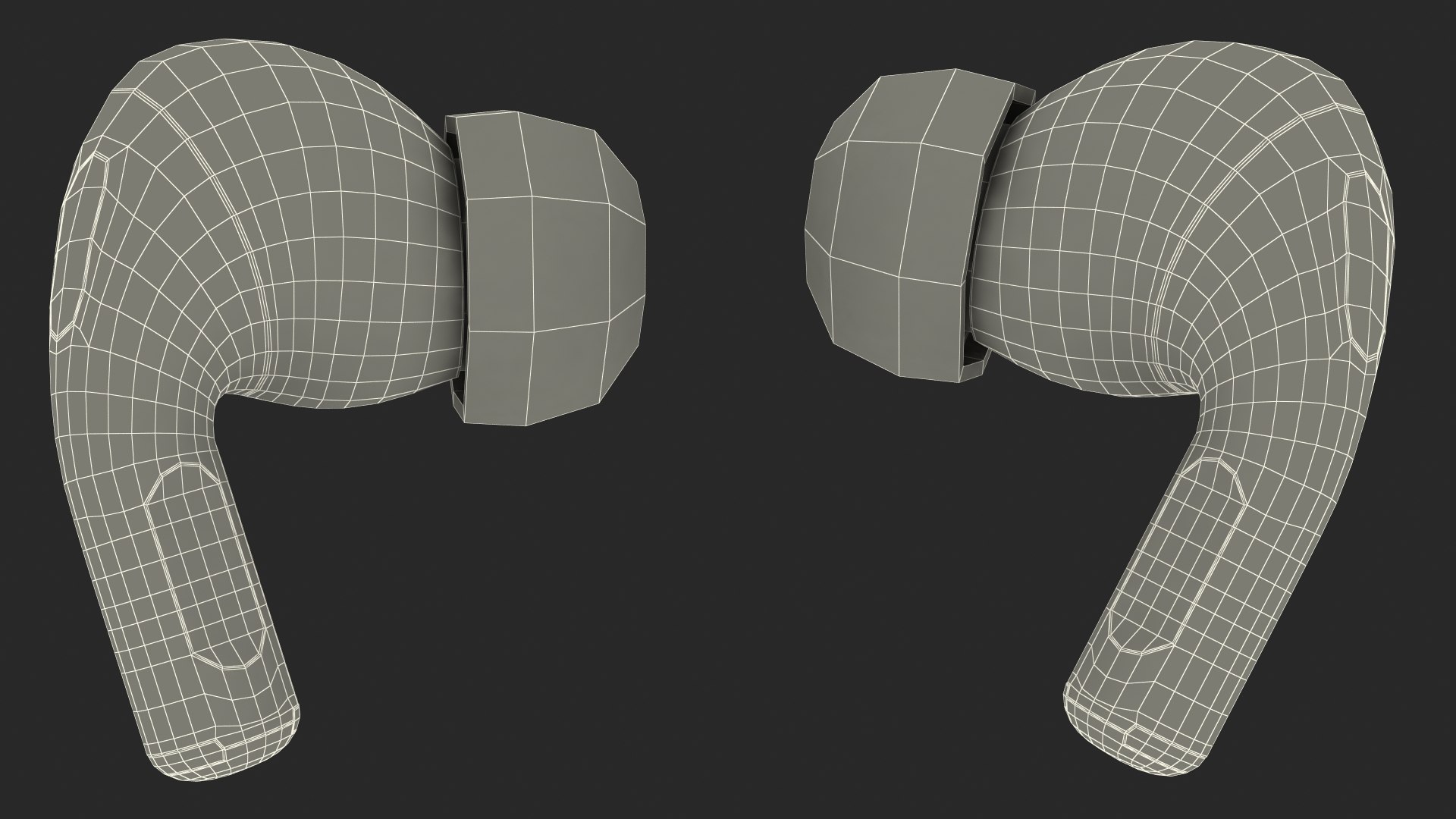 Bluetooth wireless headphones tws model - TurboSquid 1493250