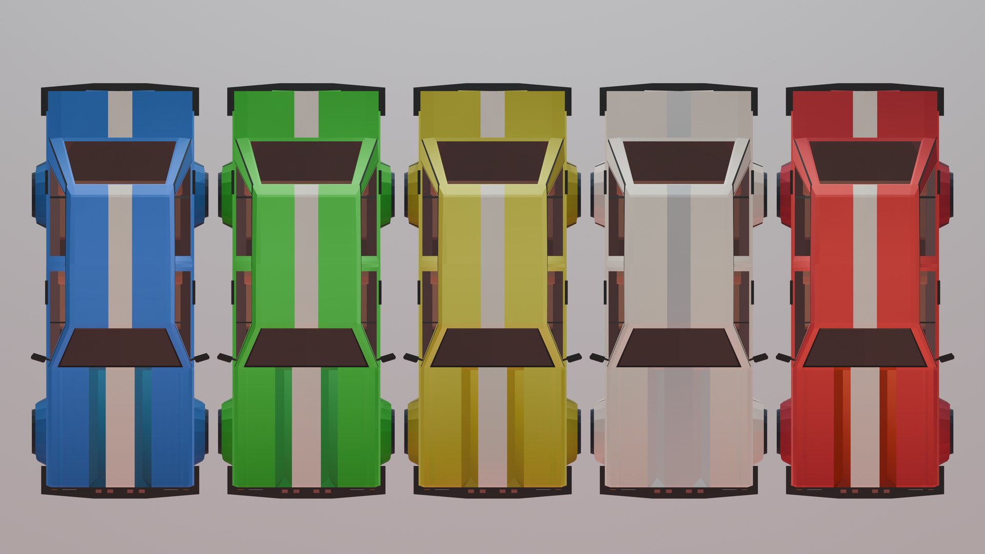 Low Poly Car Model With Various Modifications 3D Model 3D - TurboSquid ...