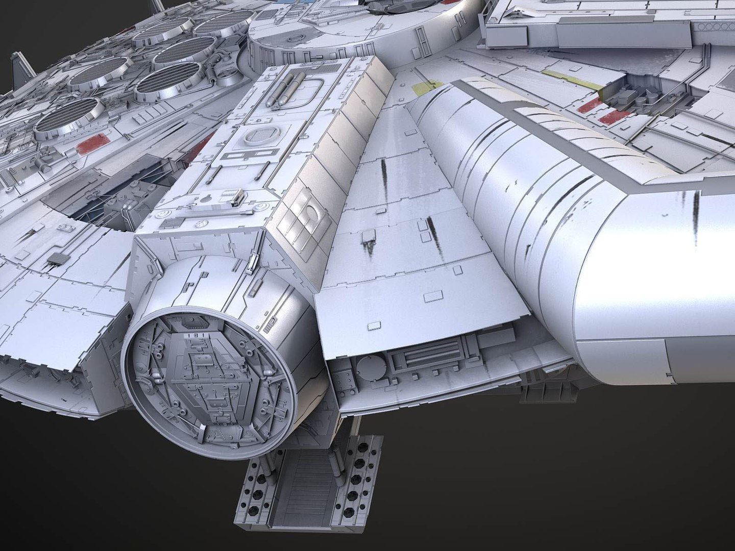 3d Model Falcon Interior