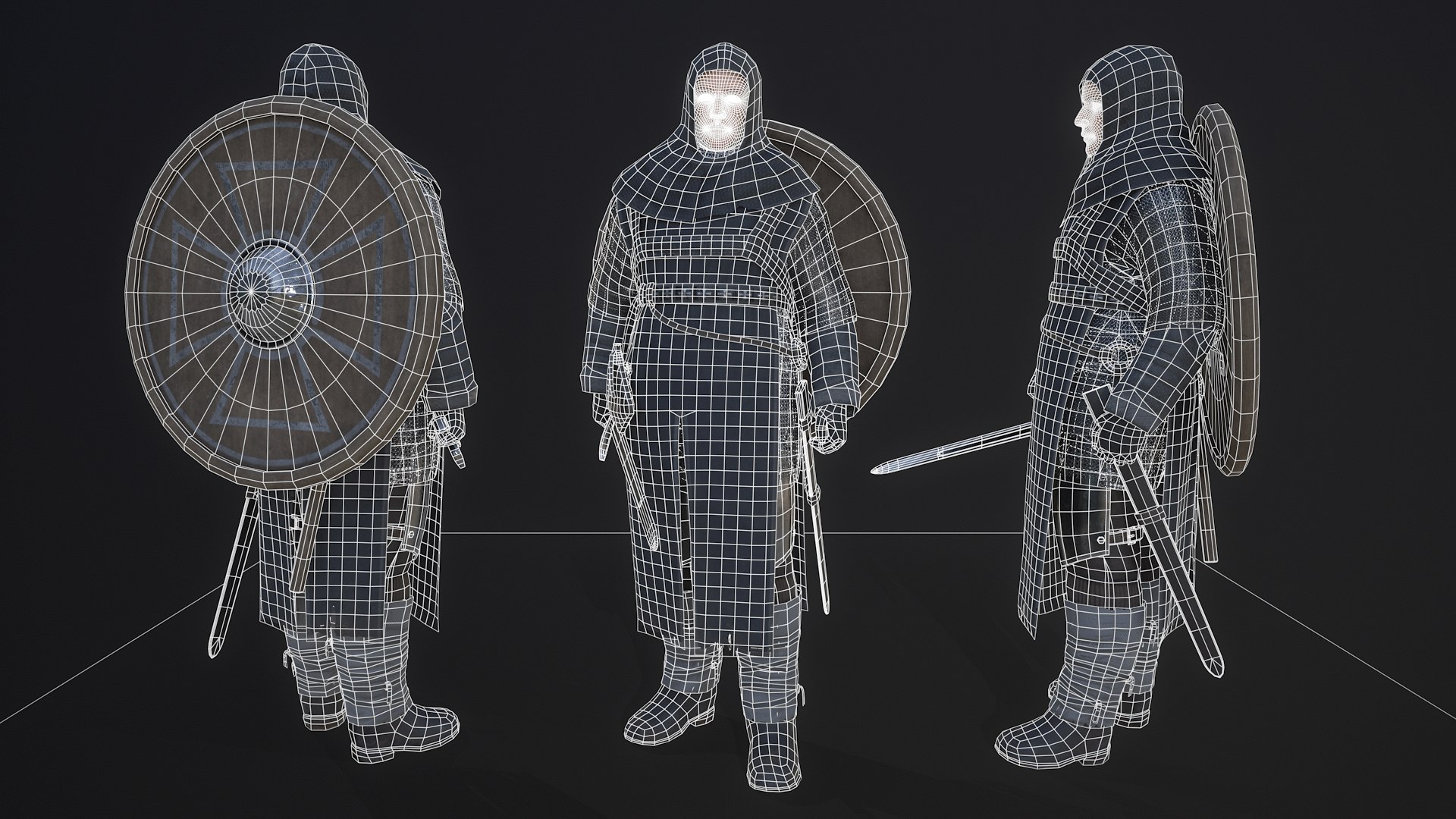 3D Model TAB Medieval Knight - 8 - TurboSquid 2238617