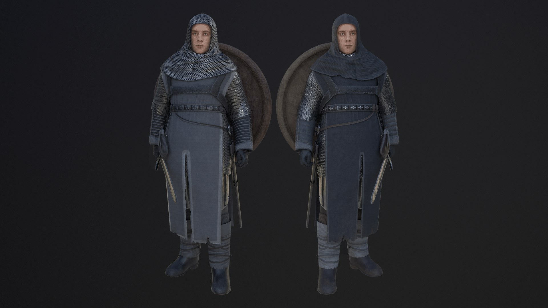 3D Model TAB Medieval Knight - 8 - TurboSquid 2238617