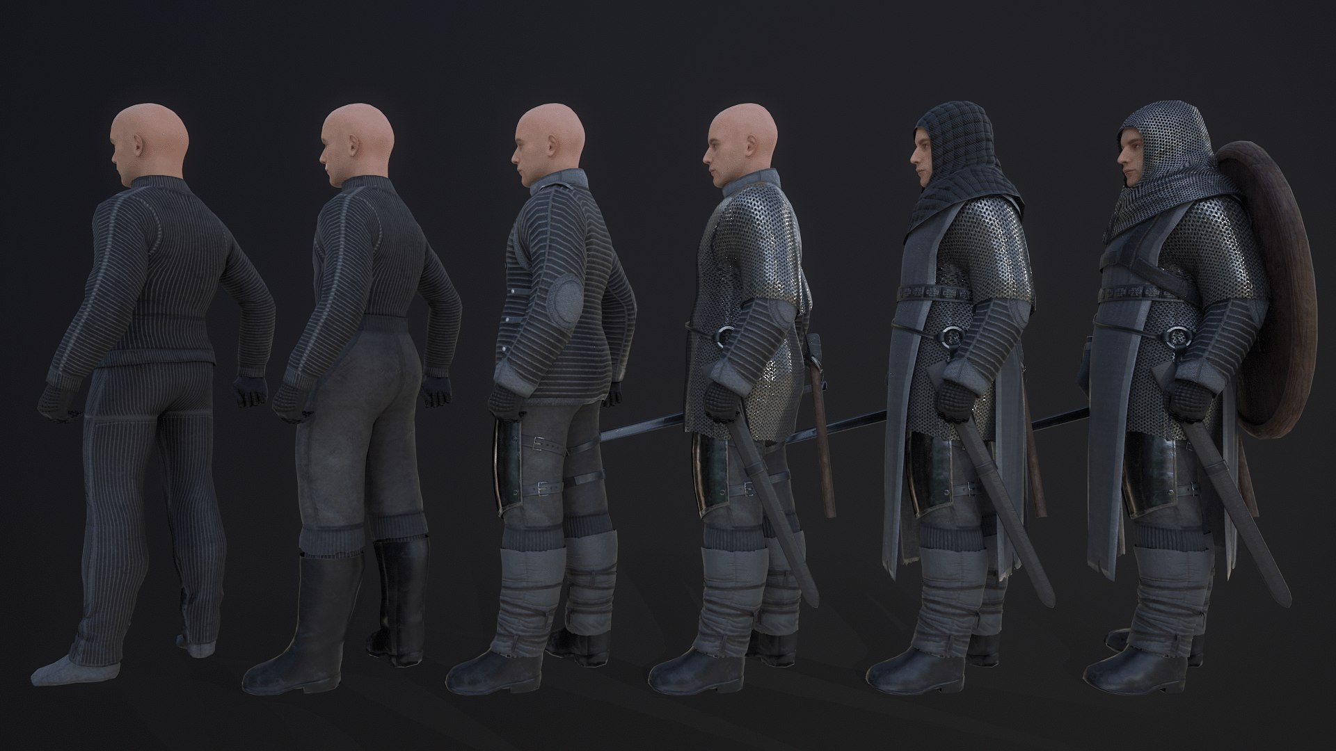 3D Model TAB Medieval Knight - 8 - TurboSquid 2238617