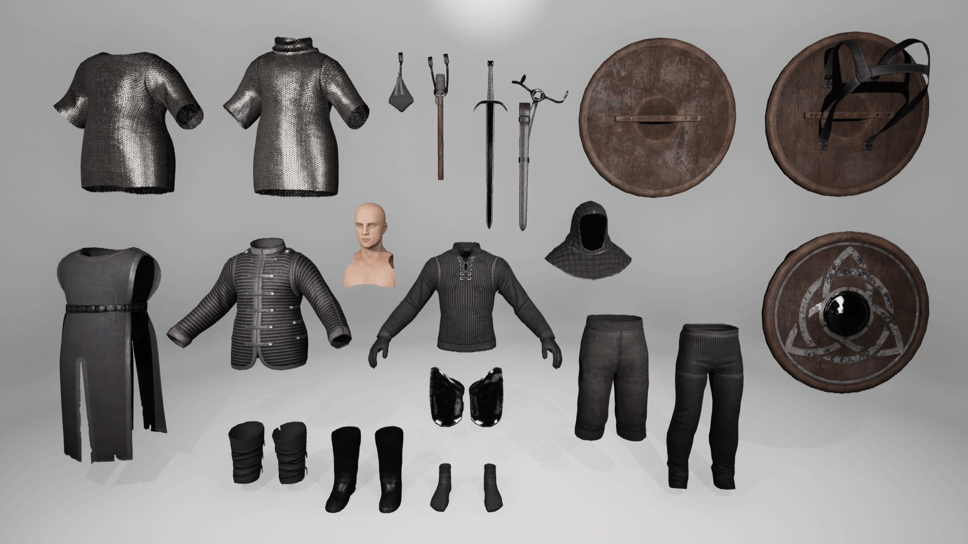3D Model TAB Medieval Knight - 8 - TurboSquid 2238617