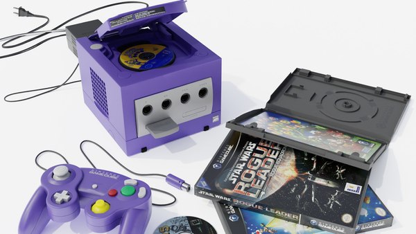 modelo 3d Colección Nintendo GameCube - TurboSquid 1869284