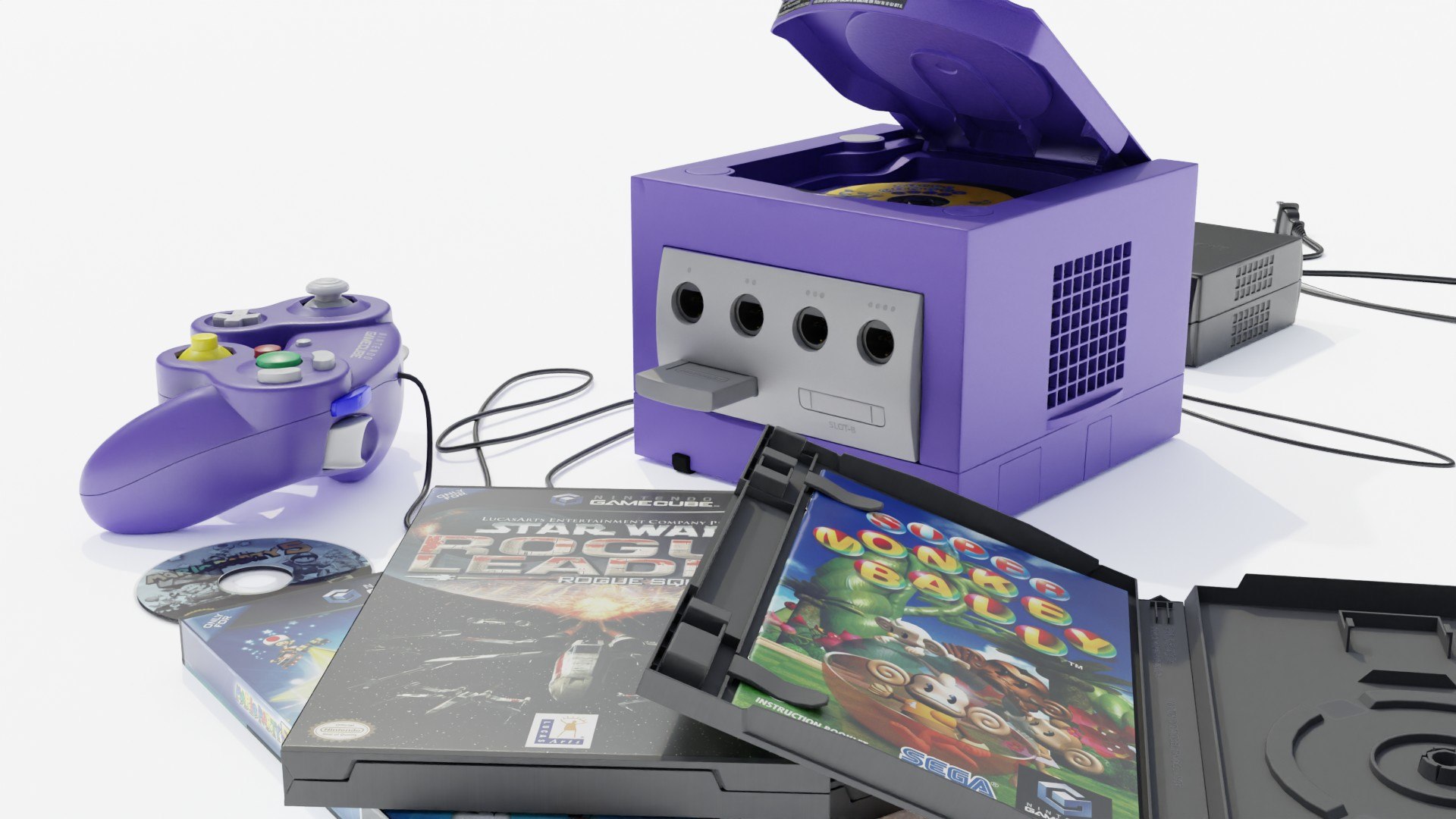 Nintendo GameCube Collection 3D - TurboSquid 1869284