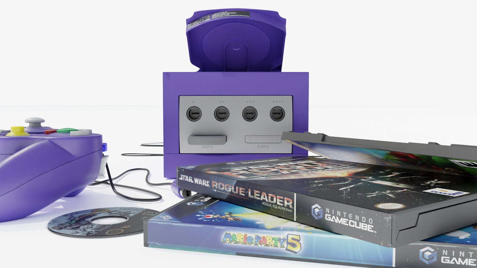 Nintendo GameCube Collection 3D - TurboSquid 1869284