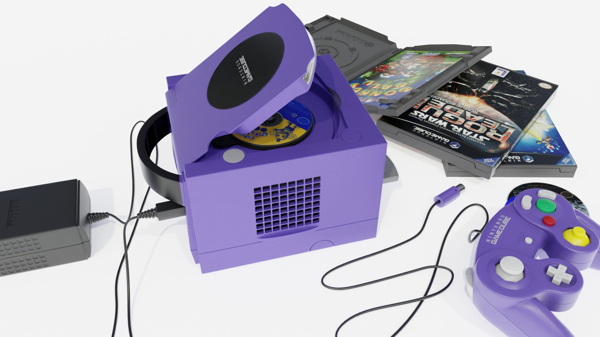 Nintendo GameCube Collection 3D - TurboSquid 1869284