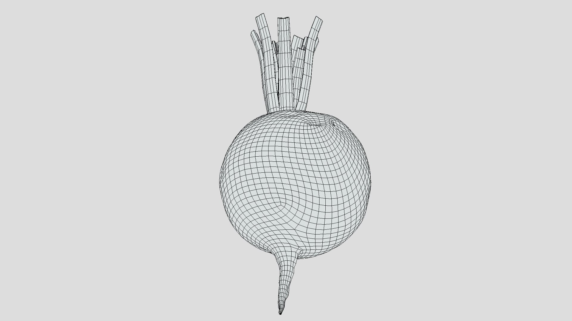 3D Beetroot Low Poly Model - TurboSquid 2272053