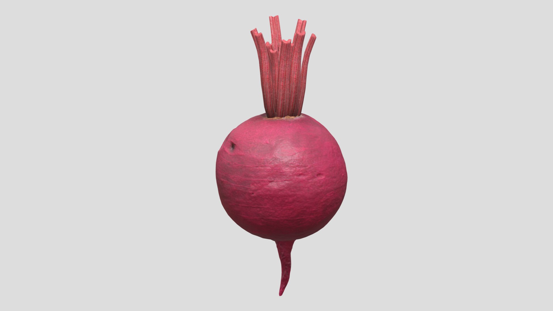 3D Beetroot Low Poly Model - TurboSquid 2272053