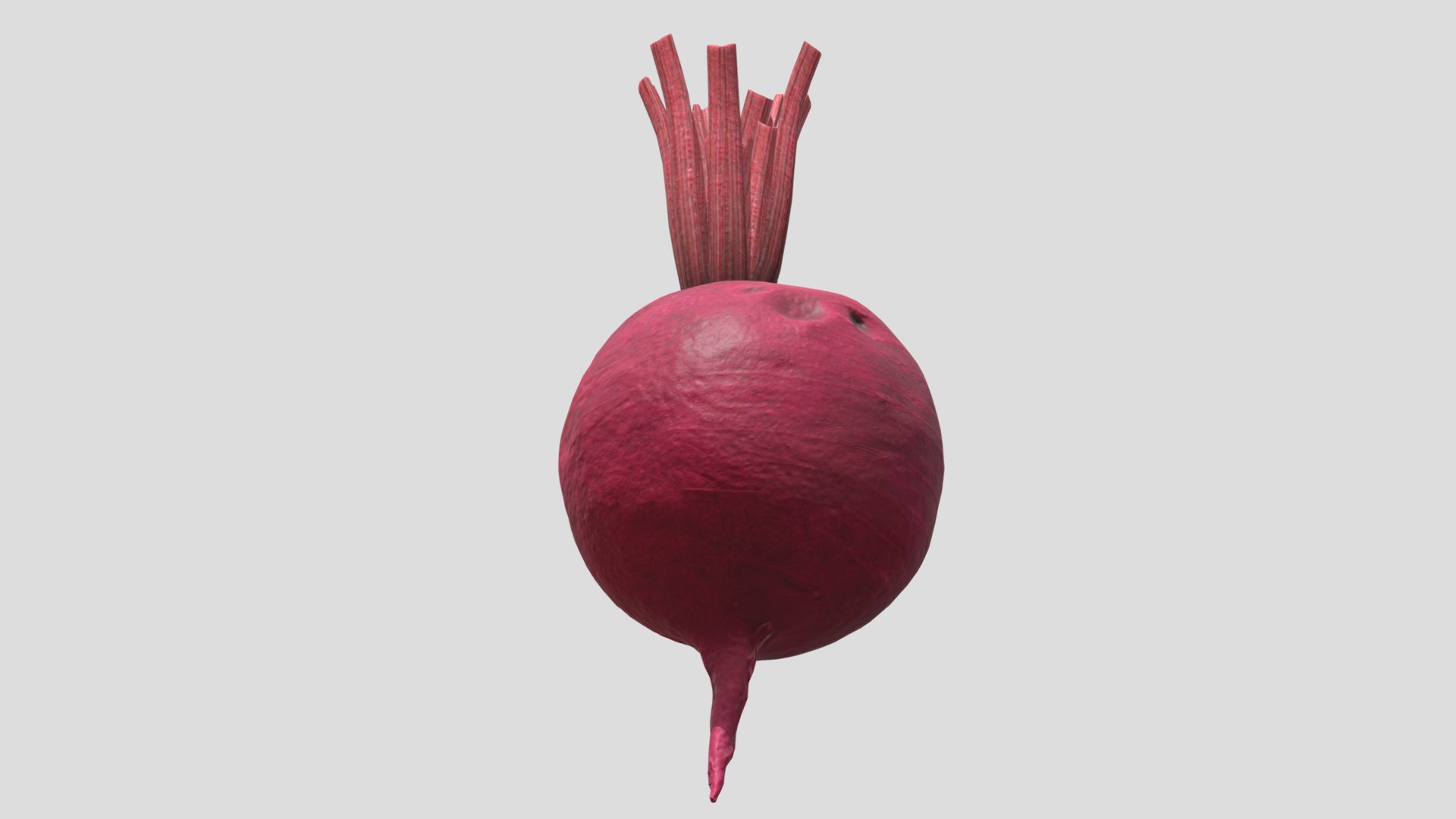 3D Beetroot Low Poly Model - TurboSquid 2272053