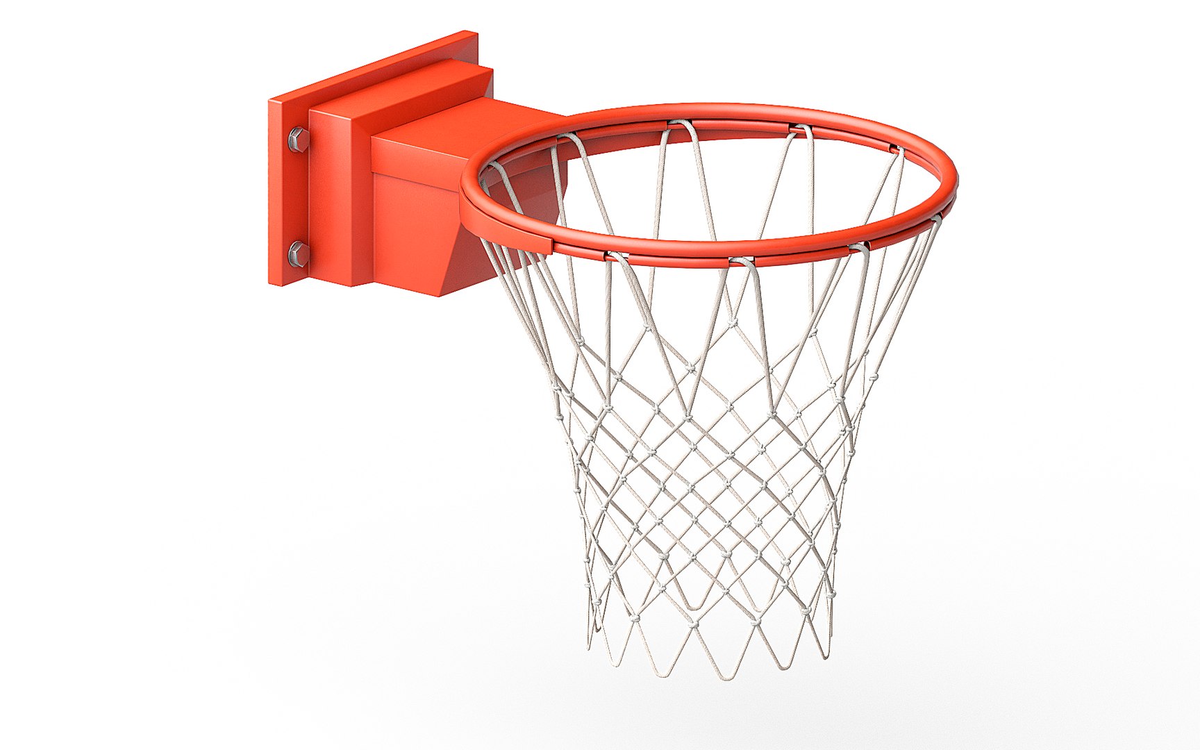 Basketball Hoop And Net 3D - TurboSquid 2316529