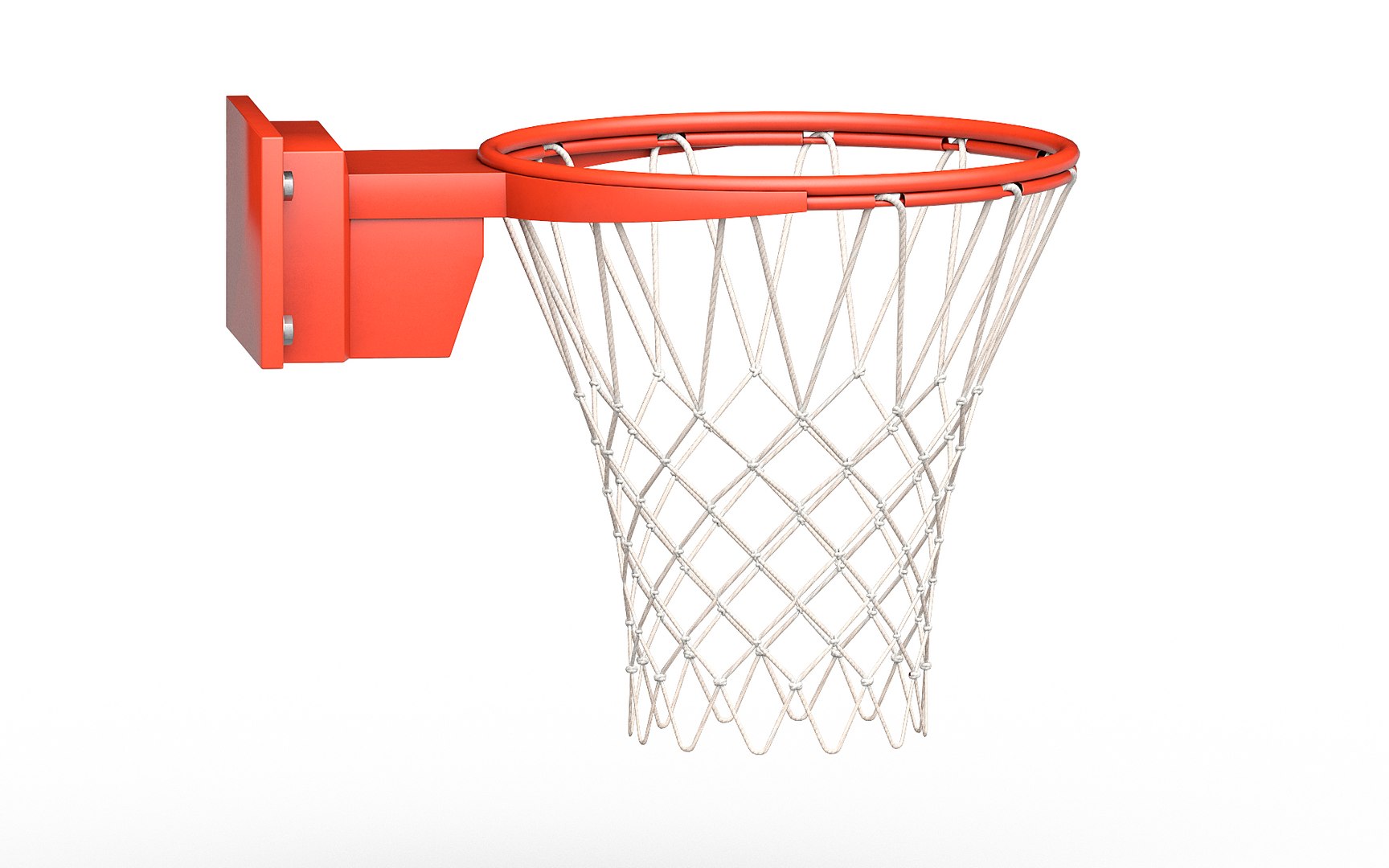 Basketball Hoop And Net 3D - TurboSquid 2316529