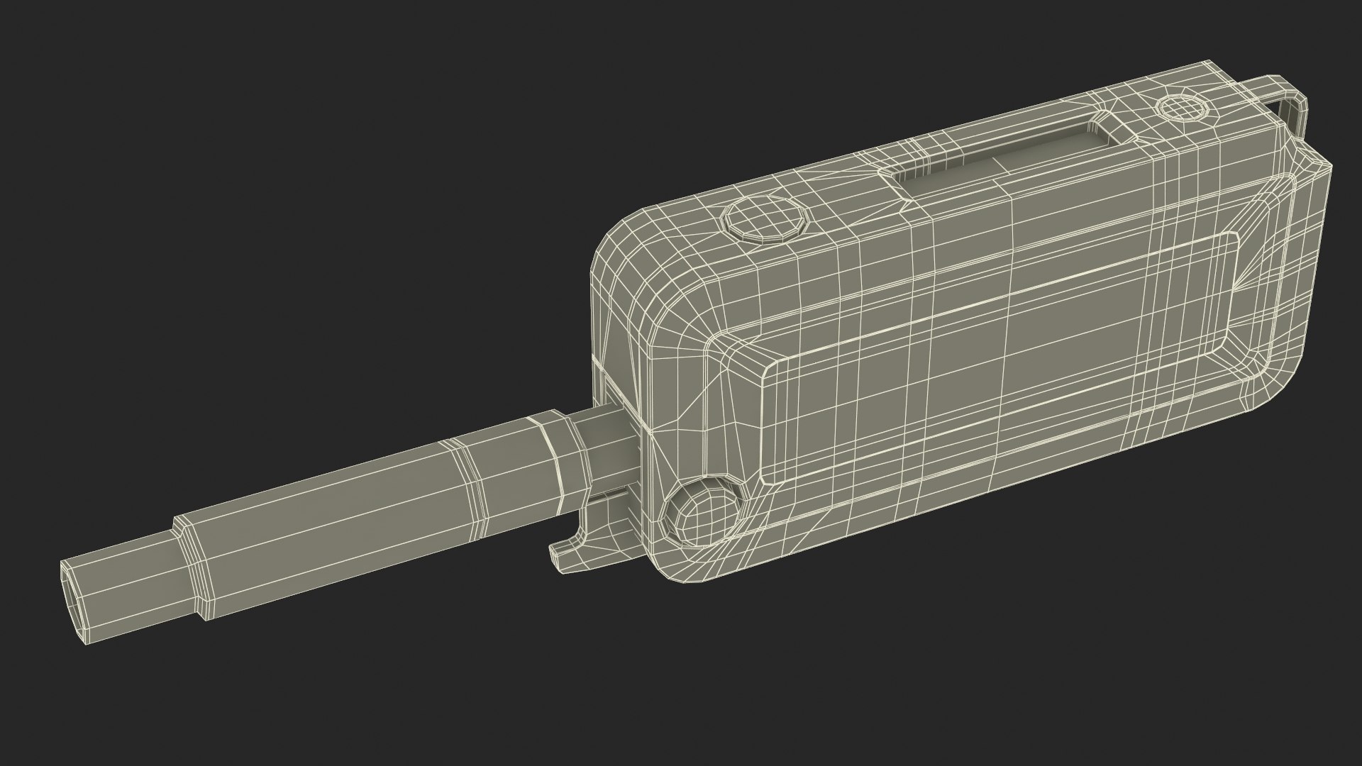 3D Model Vape Mod O2VAPE Flip Ultra Open Black - TurboSquid 2189630