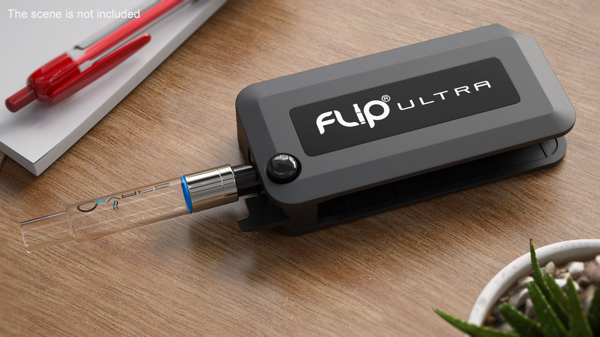 3D Model Vape Mod O2VAPE Flip Ultra Open Black - TurboSquid 2189630