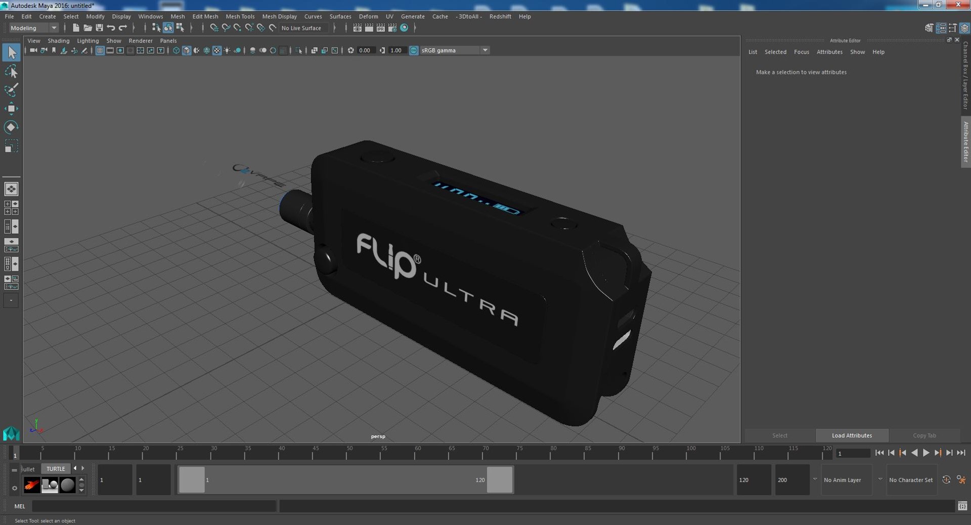 3D Model Vape Mod O2VAPE Flip Ultra Open Black - TurboSquid 2189630