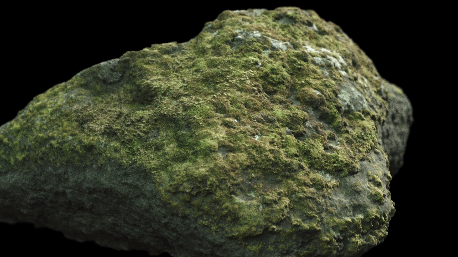 Icelandic Mossy Rock Mkpo Model - TurboSquid 2193619