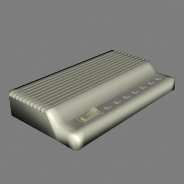 3D Modem Models | TurboSquid