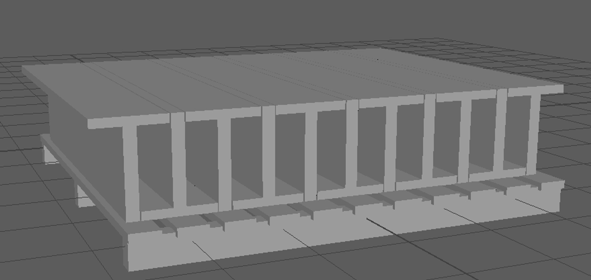 Steel pallet 3D model - TurboSquid 1474780